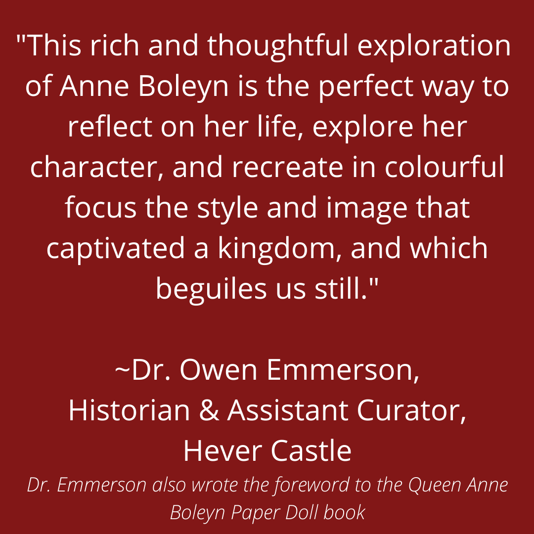 The Queen Anne Boleyn Paper Doll Book – The first illustrated biography ...